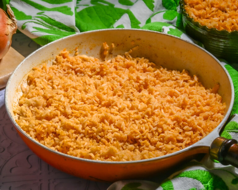 How to Make Arroz Rojo - BEST Mexican Red Rice Recipe