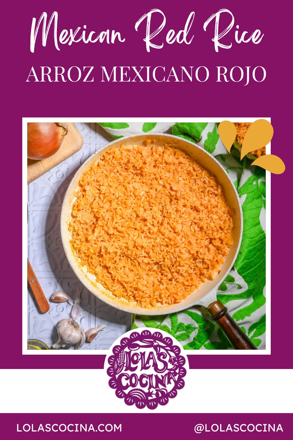 How to Make Arroz Rojo - BEST Mexican Red Rice Recipe