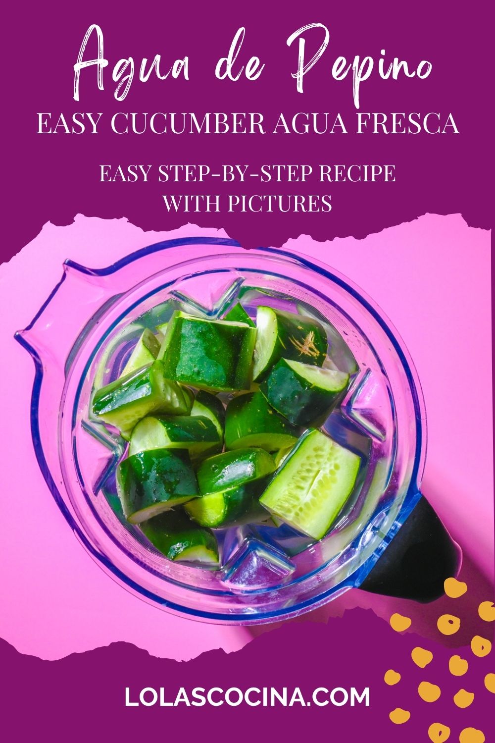 BEST Agua de Pepino (Cucumber Agua Fresca Recipe)