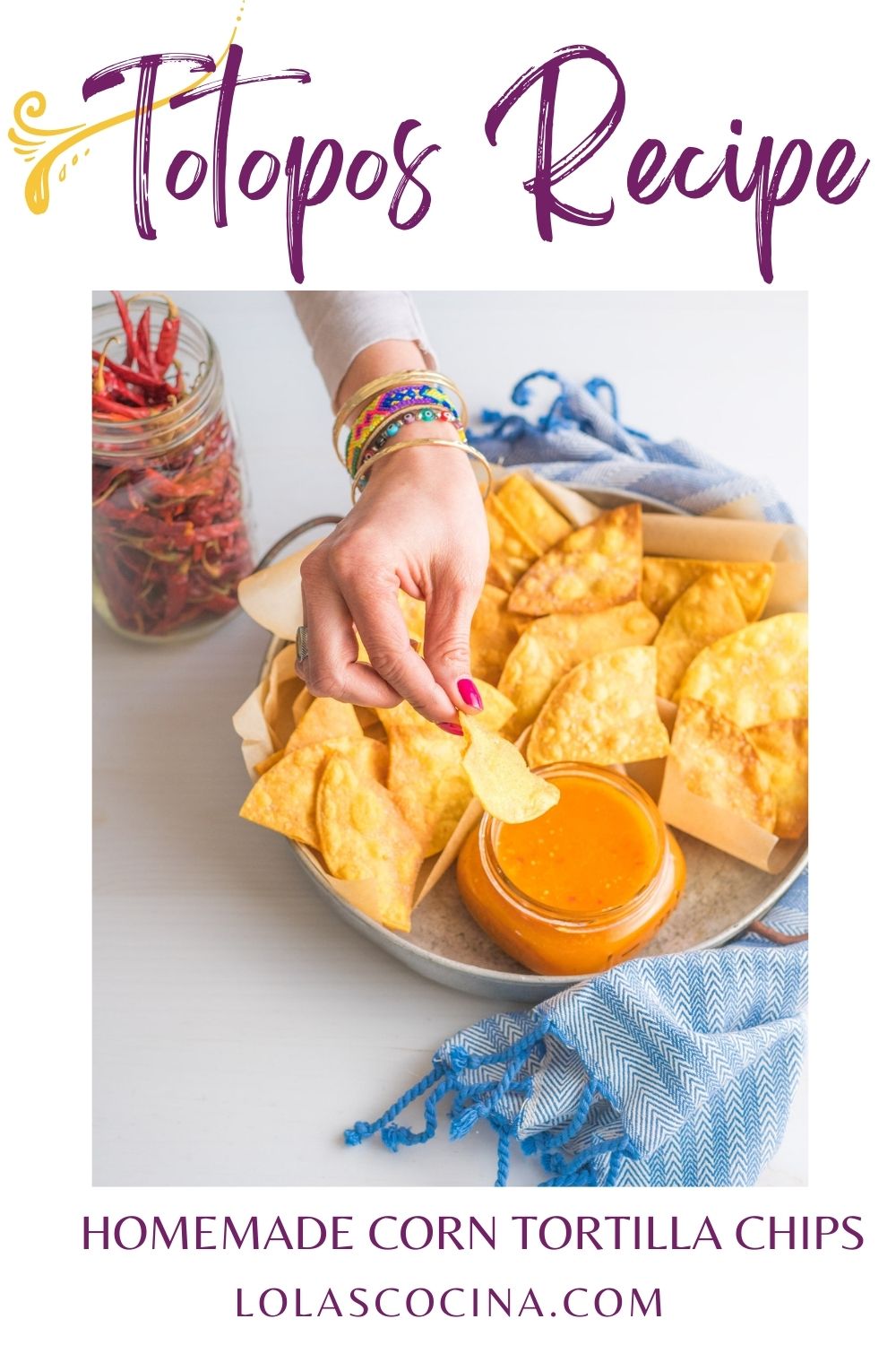 BEST Totopos Caseros Recipe (Homemade Corn Tortilla Chips)