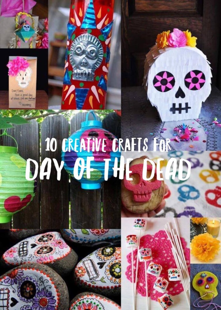 10 Creative Crafts for Day of the Dead - Lola's Cocina