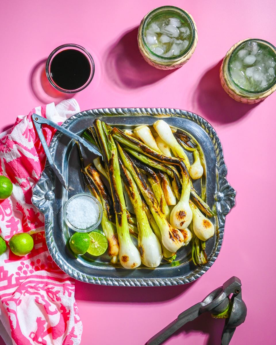 BEST Cebollitas Asadas (EASY Grilled Mexican Green Onions)