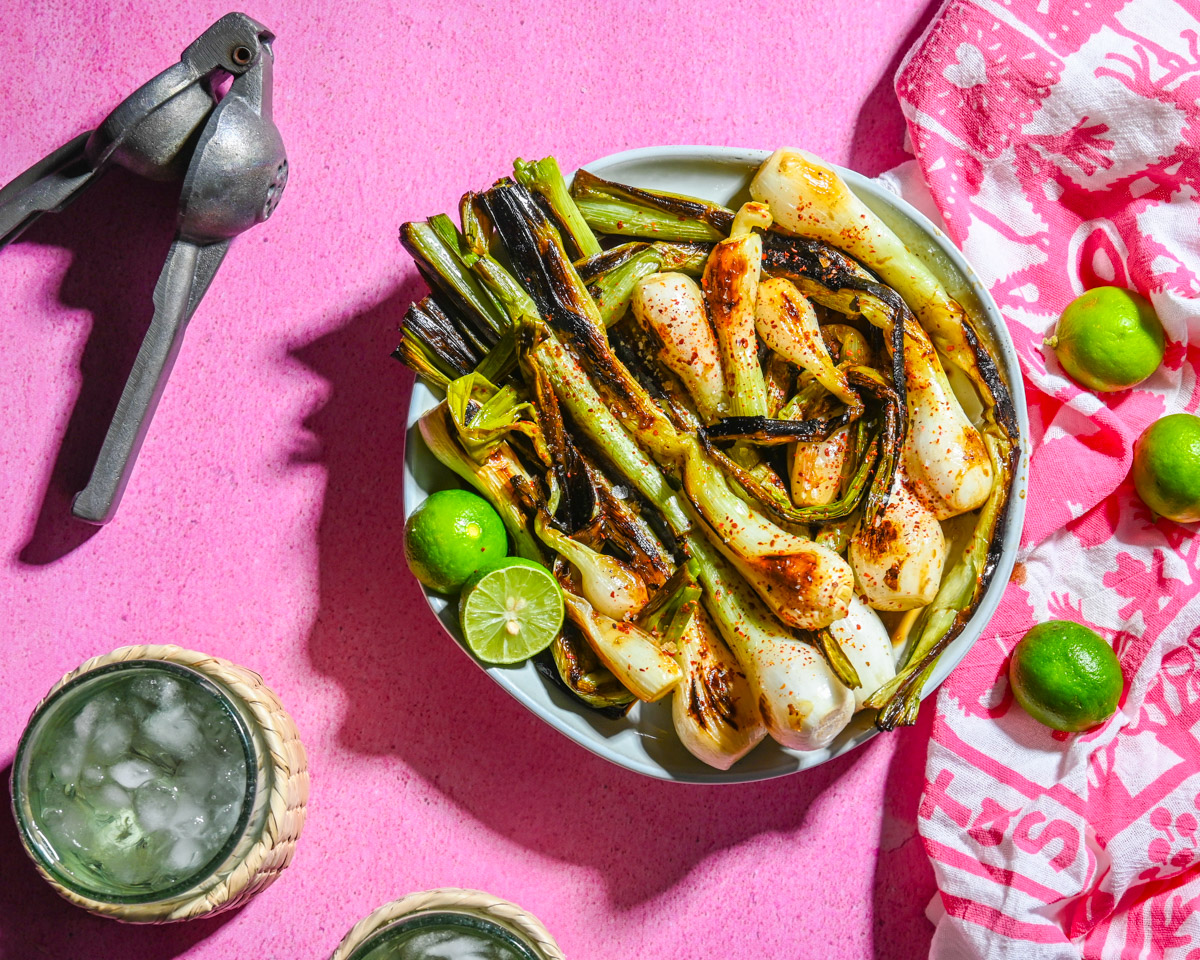 BEST Cebollitas Asadas (EASY Grilled Mexican Green Onions)