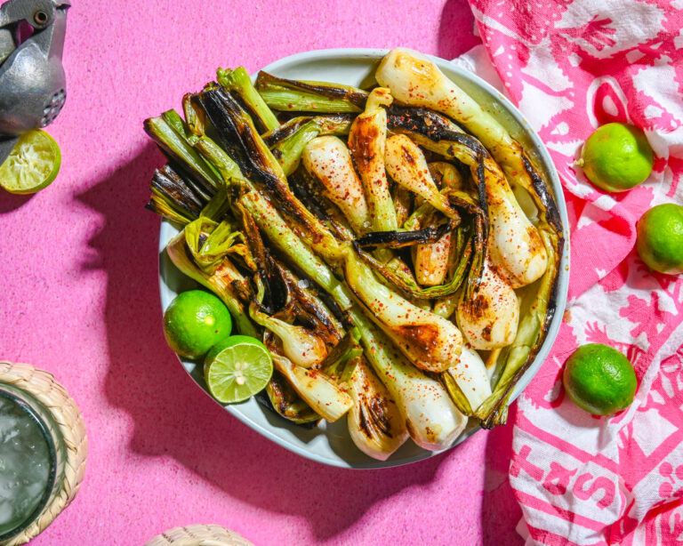 BEST Cebollitas Asadas (EASY Grilled Mexican Green Onions)