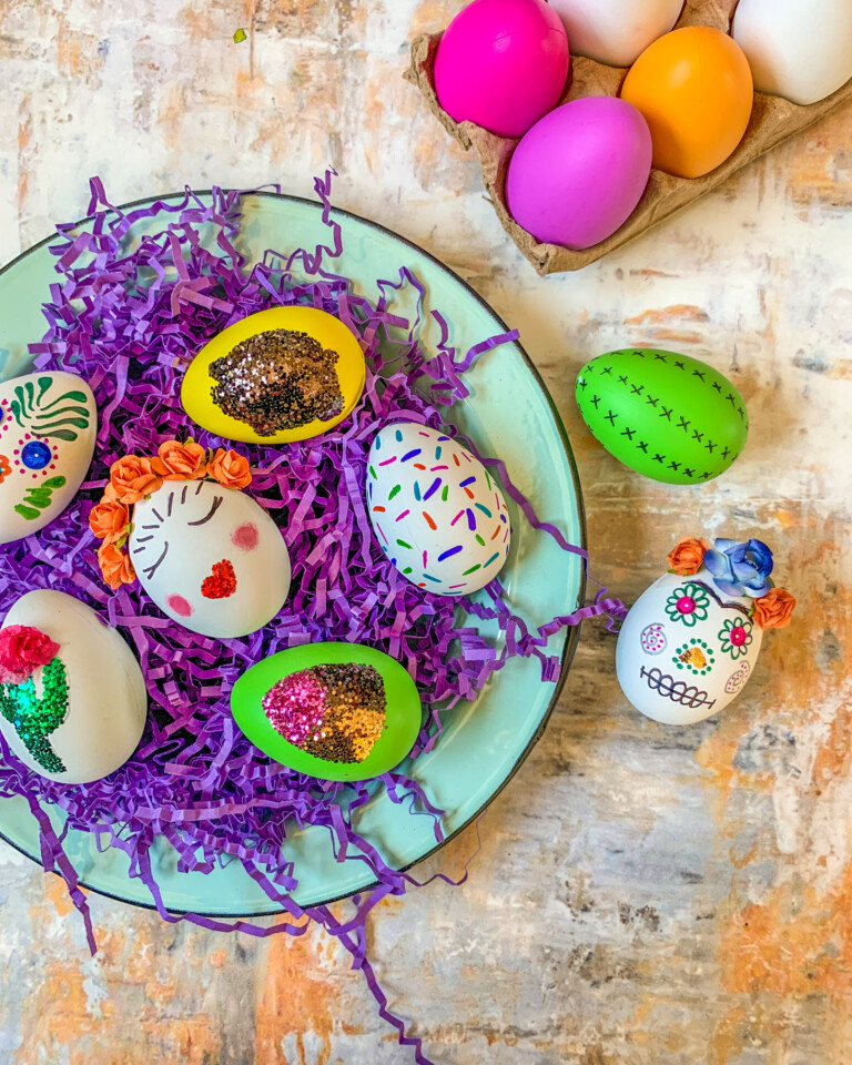 Fiesta and Fun: Bedazzling Your Easter Huevos - Lola's Cocina
