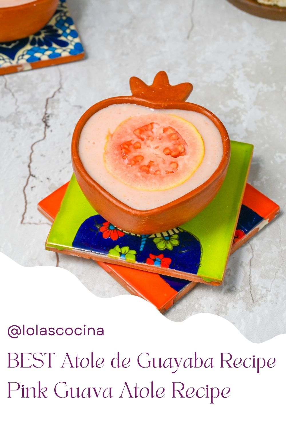 How to Make Atole de Guayaba con Maizena (Pink Guava Atole)