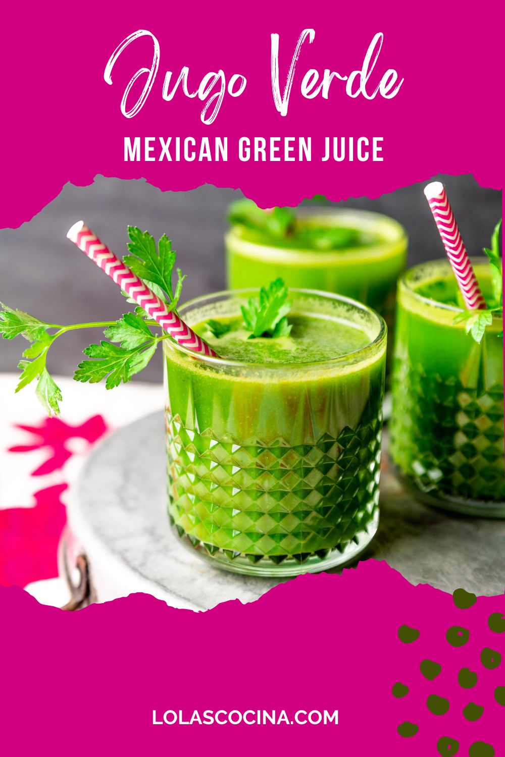 5-Minute Jugo Verde (Authentic Mexican Green Juice)