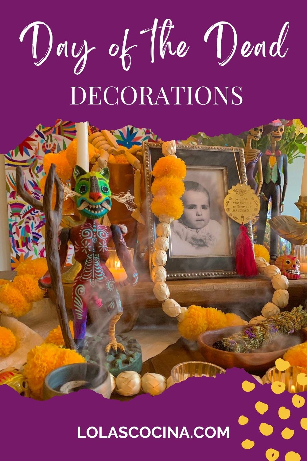 Unique Day of the Dead Decorations for Your Dia de Muertos Altar
