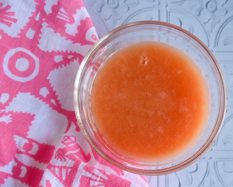 Atole de Guayaba (Pink Guava Atole)