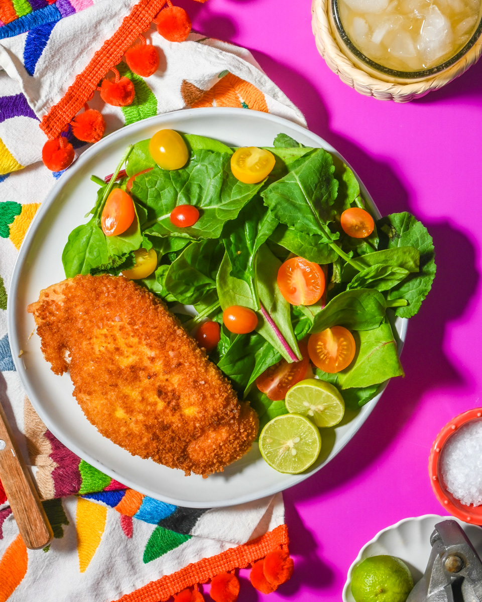 BEST Milanesa de Pollo (Mexican Breaded Chicken)