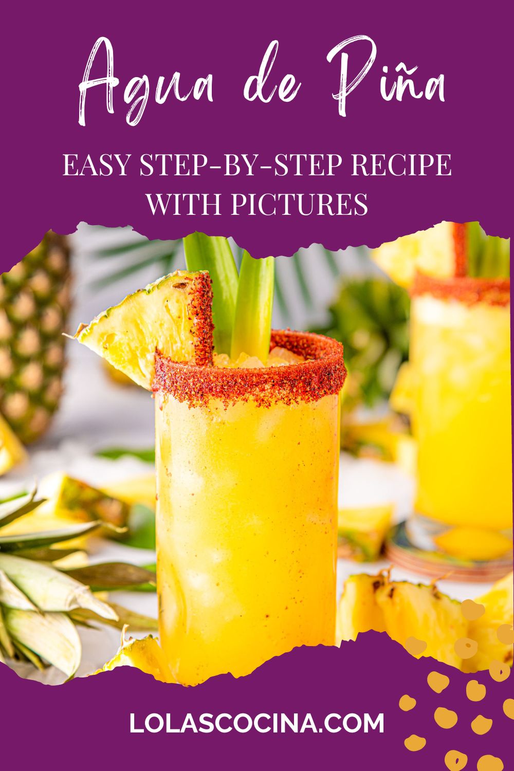 How to Make Agua de Piña (Best Pineapple Agua Fresca) - Lola's Cocina
