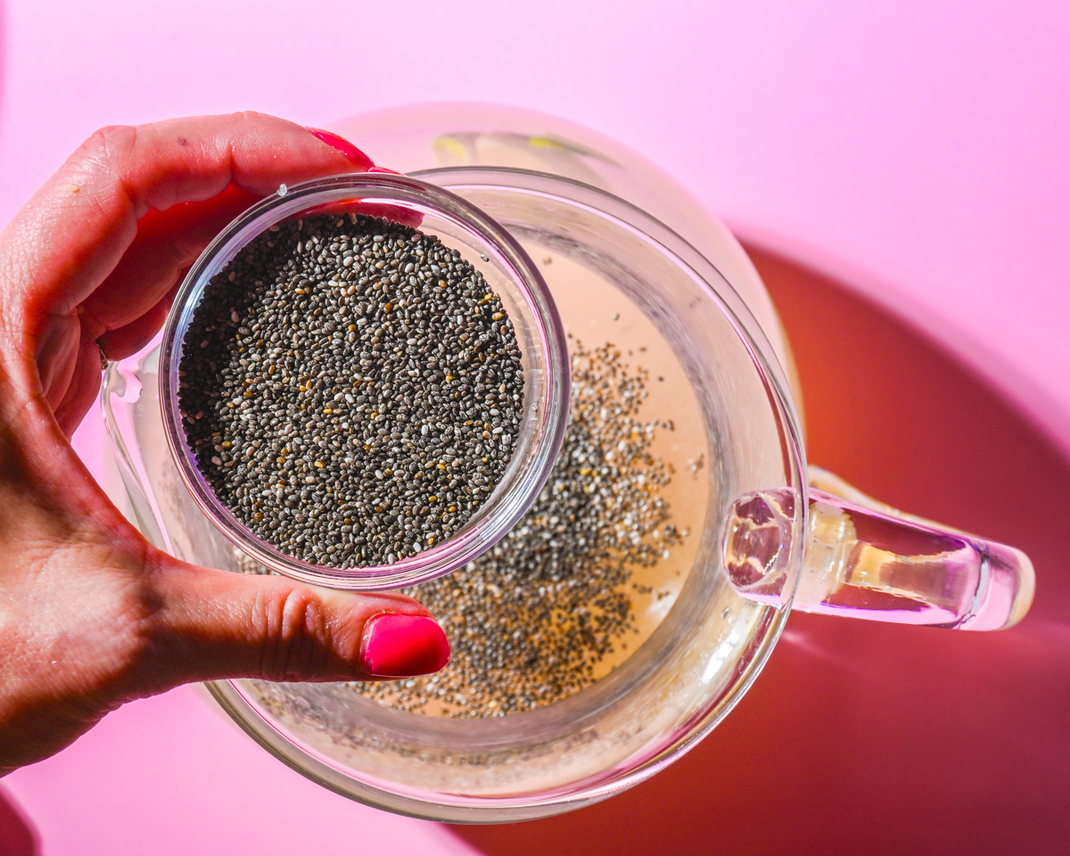 Agua de Limón con Chía (BEST Lime Agua Fresca with Chia)