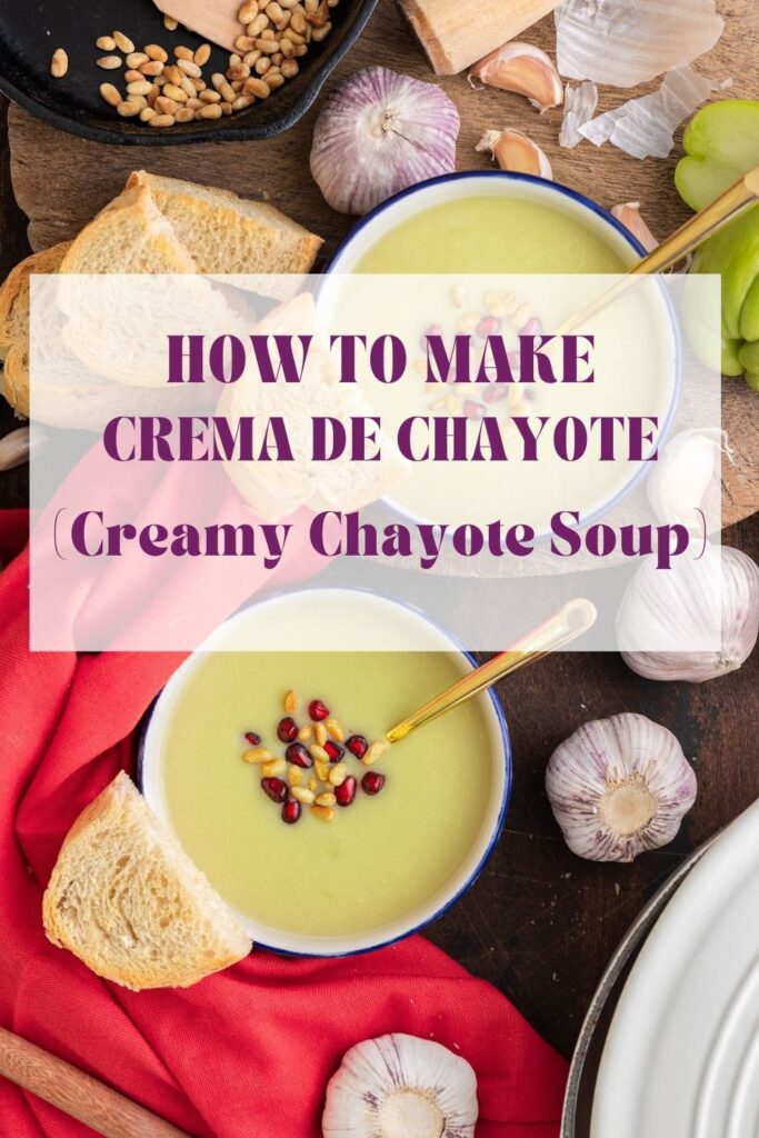 BEST Crema de Chayote (Creamy Chayote Soup)