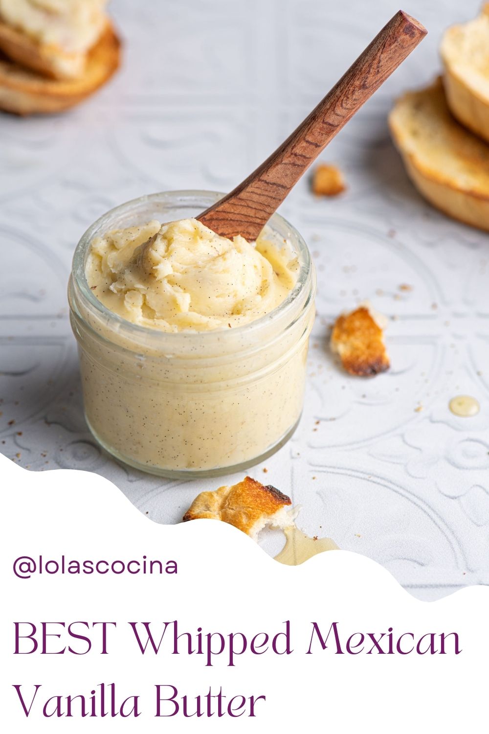 How to Make the Best Whipped Mexican Vanilla Butter