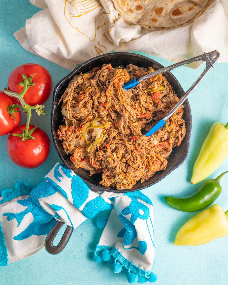 BEST Mexican Shredded Beef (Slow Cooker Machaca)