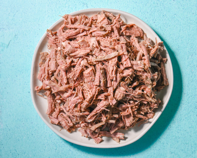 BEST Mexican Shredded Beef (Slow Cooker Machaca)